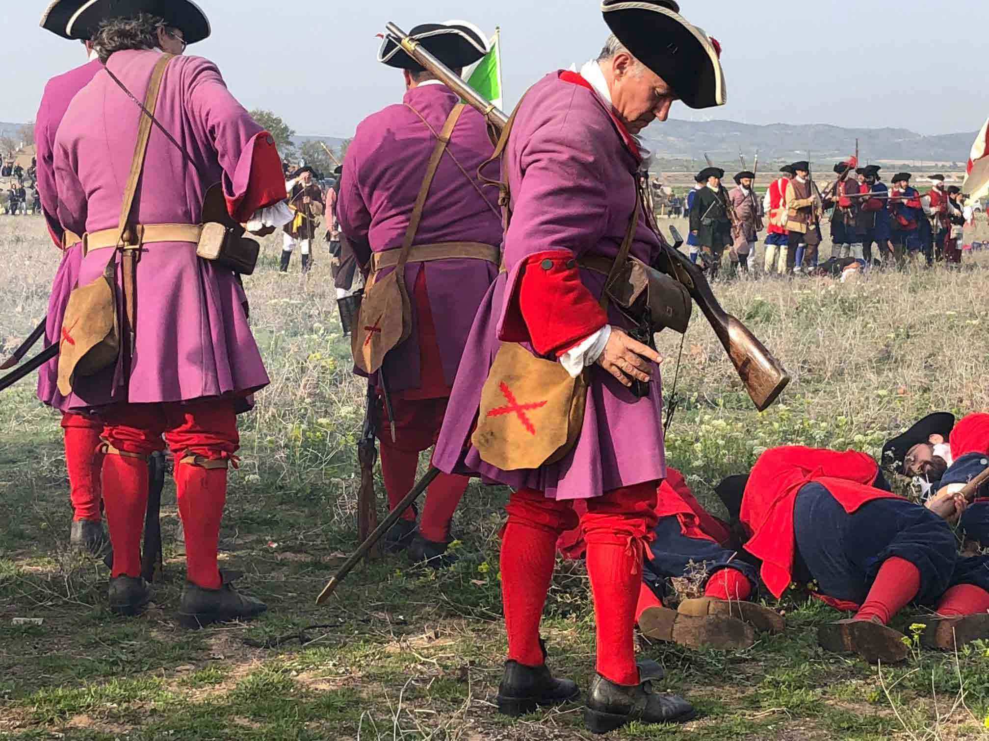 1707 Almansa Histórica - Tercio Antiguo Morados Viejos