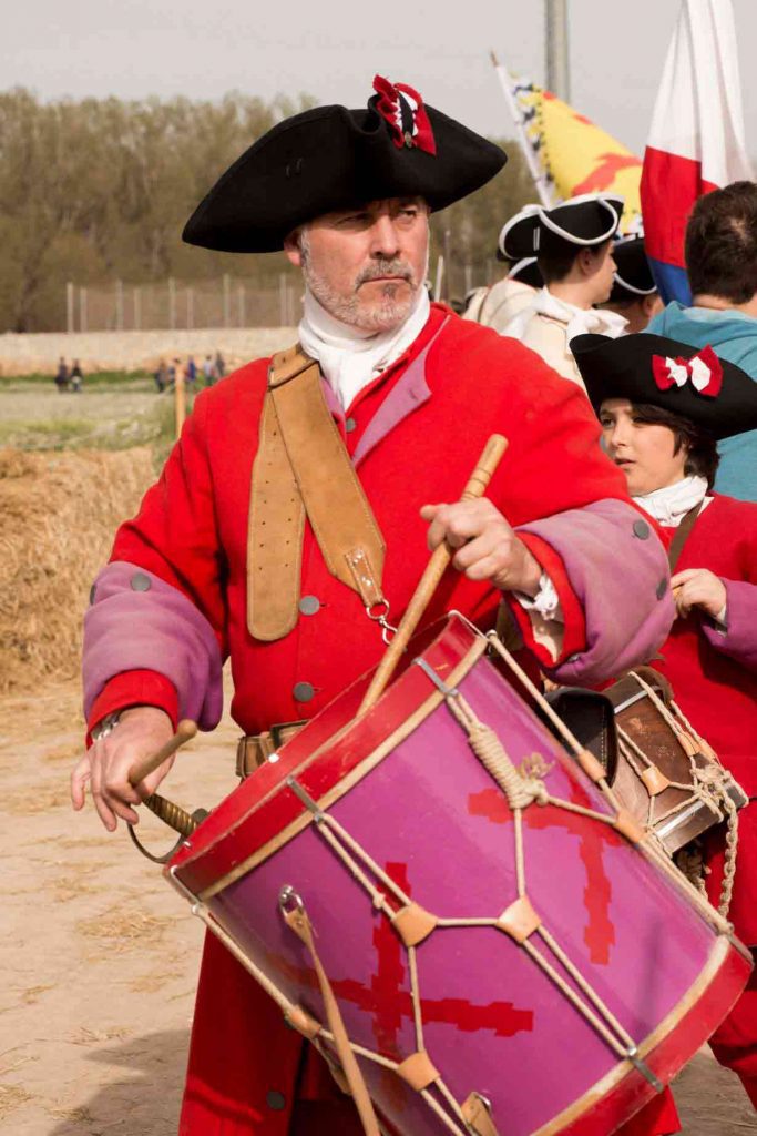 1707 Almansa Histórica - Tercio Antiguo Morados Viejos